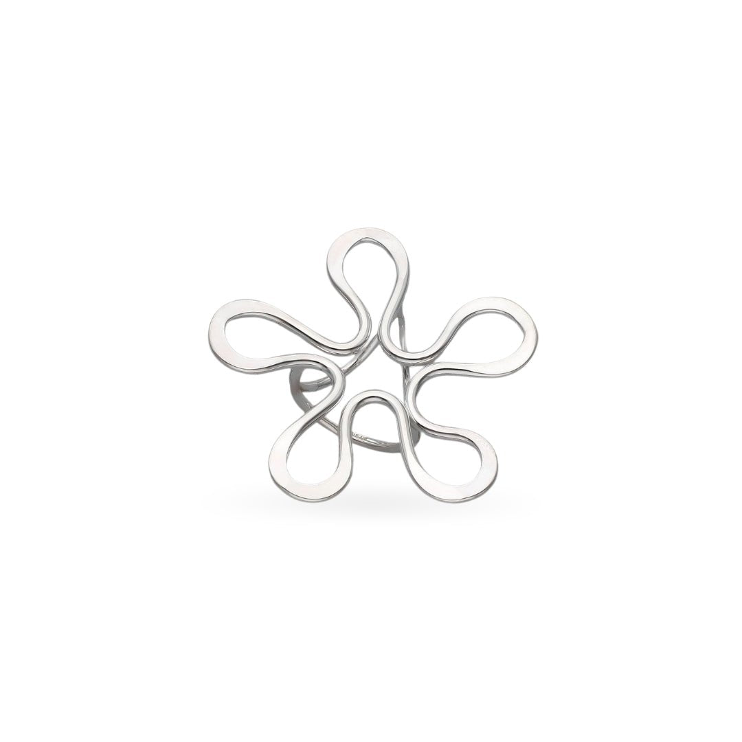 BLOMMAN™ L Scarfring – Guldviva Jewellery